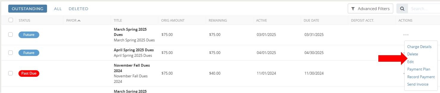 Edit or Delete an Invoice (How-to) – LegFi