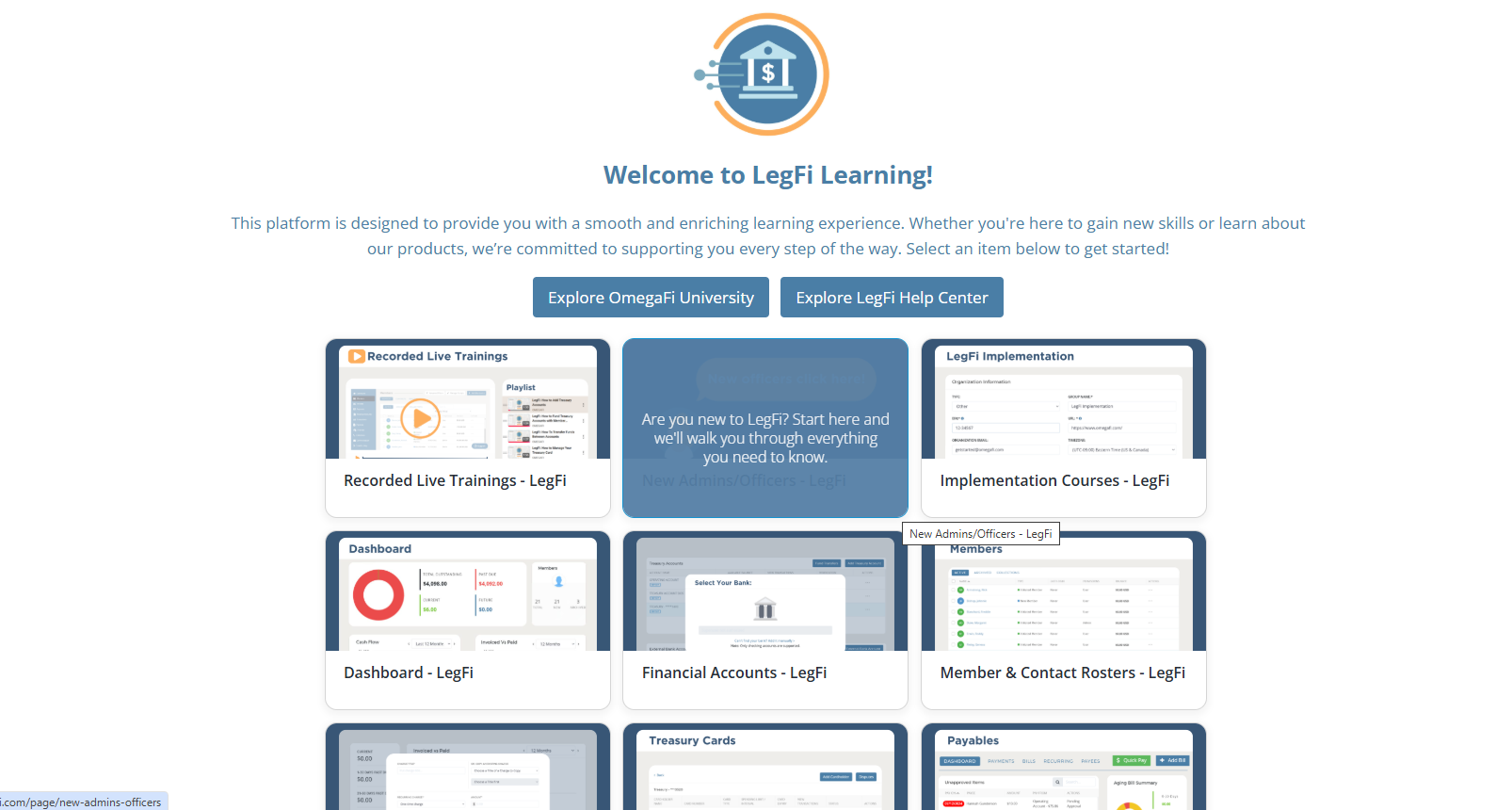 Accessing OmegaFi University (How-To) – LegFi