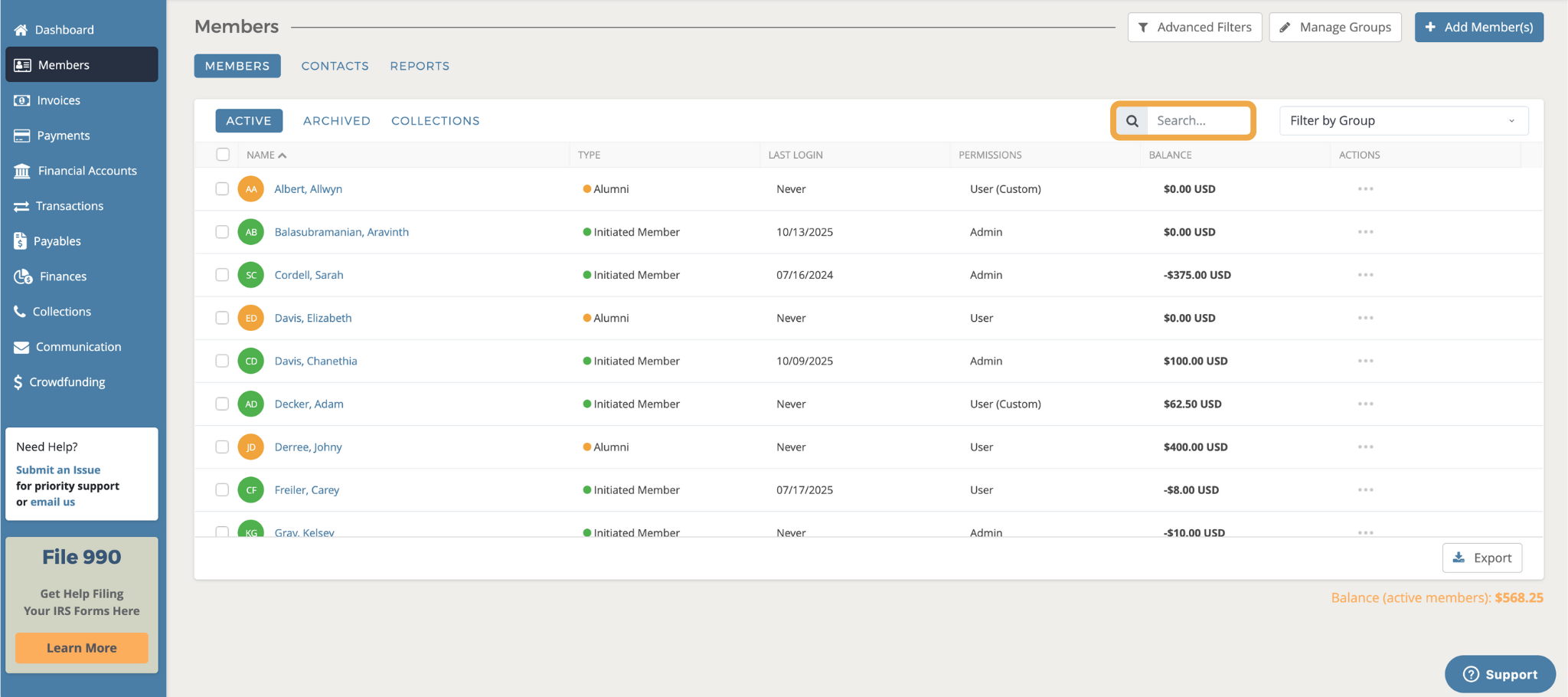 Update Member Login Information (How-to) – LegFi